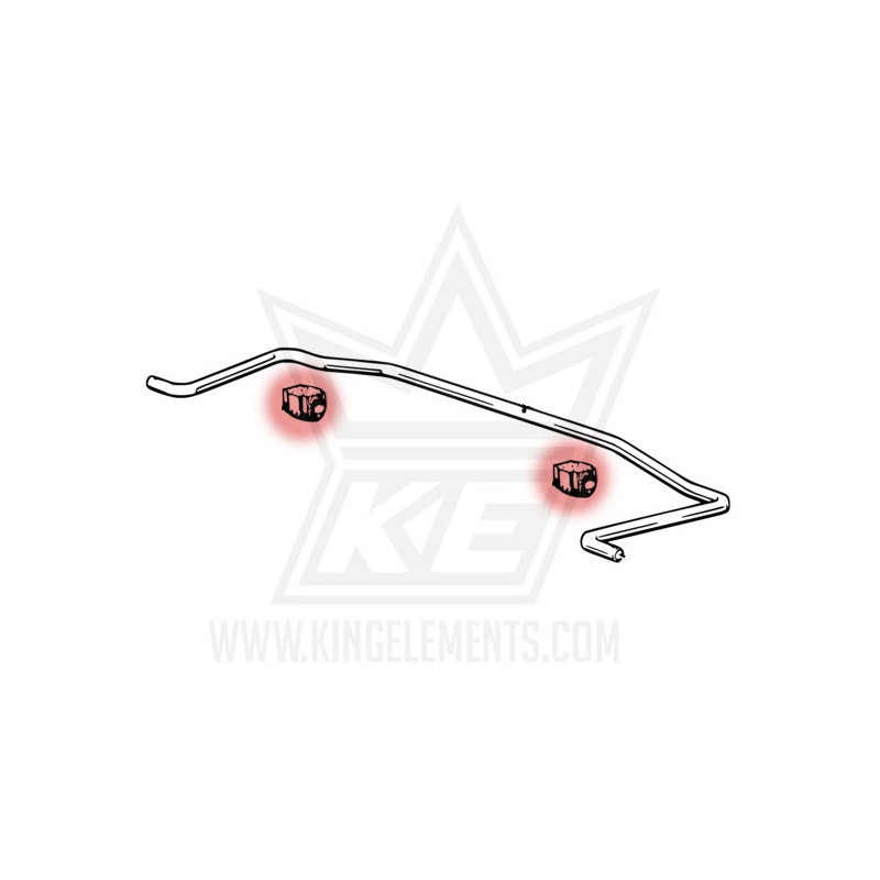 BMW e36 compact rear stabilizer bar