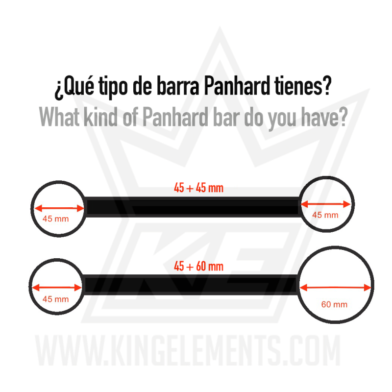 Nissan Patrol GR Y61 silentblock de barra Panhard
